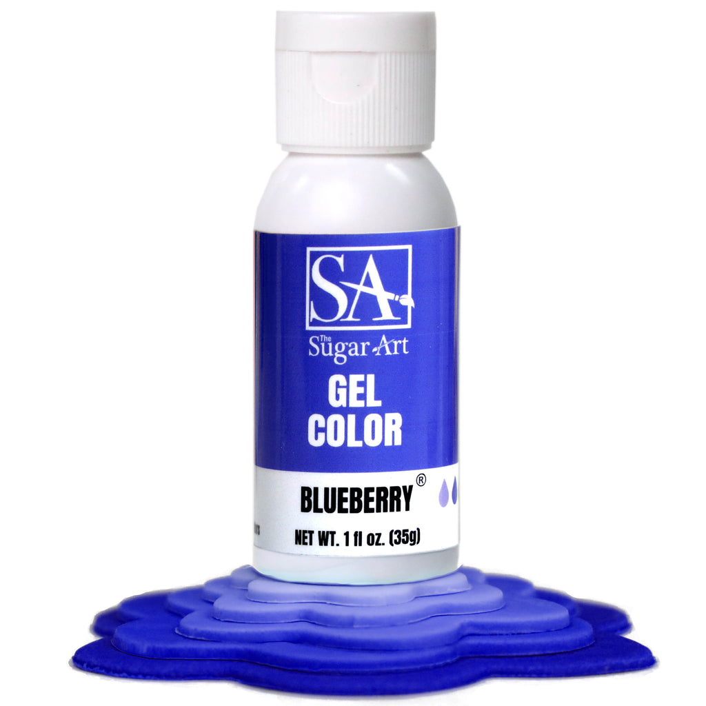 Blueberry Gel Food Color – The Sugar Art, Inc.