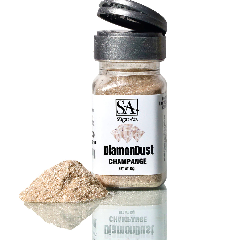 Champange Ediible Gliter Large Shaker Jar – The Sugar Art, Inc.