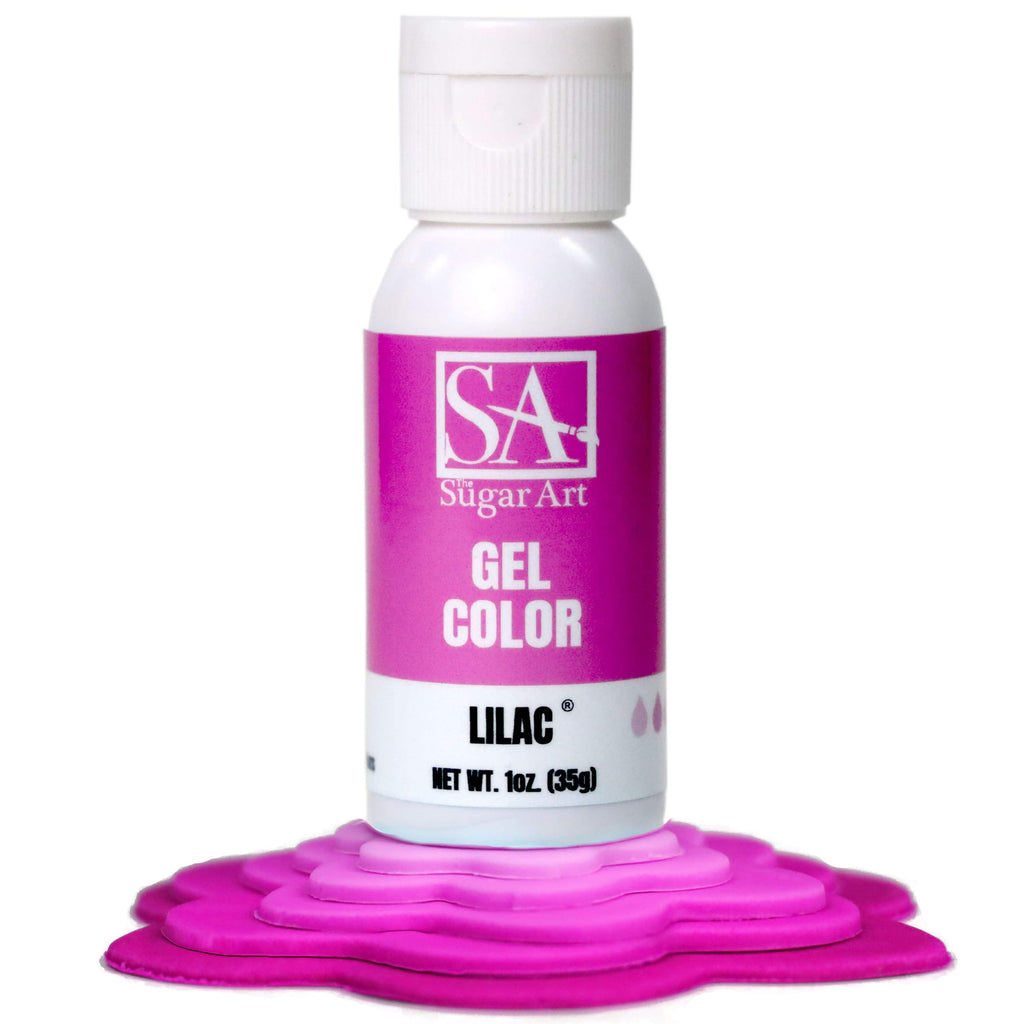 Lilac Pink Gel Food Color – The Sugar Art, Inc.