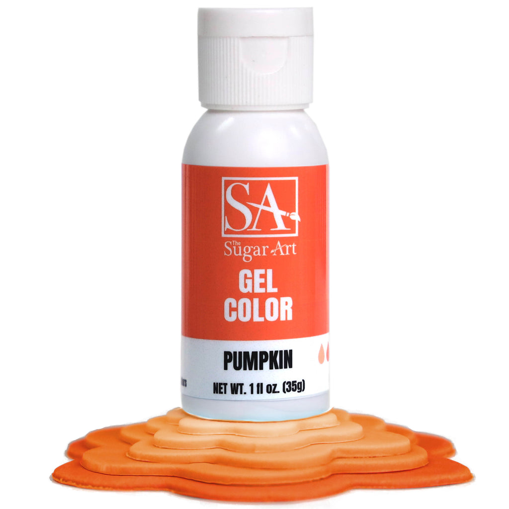 Pumpkin Orange Gel Food Color – The Sugar Art, Inc.