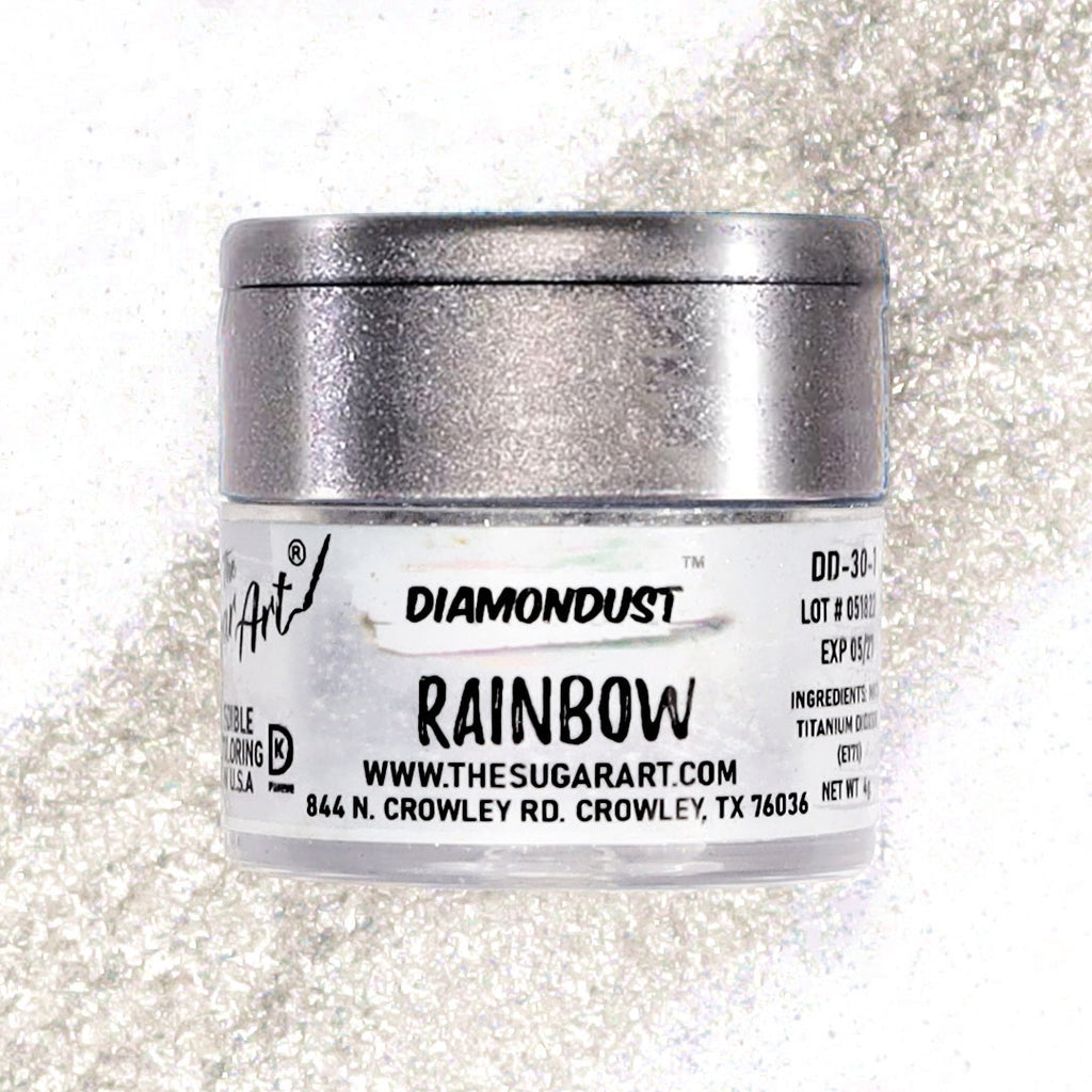 Rainbow Edible Glitter For Cakes, Cookies & Cocktails | THE SUGAR ART ...