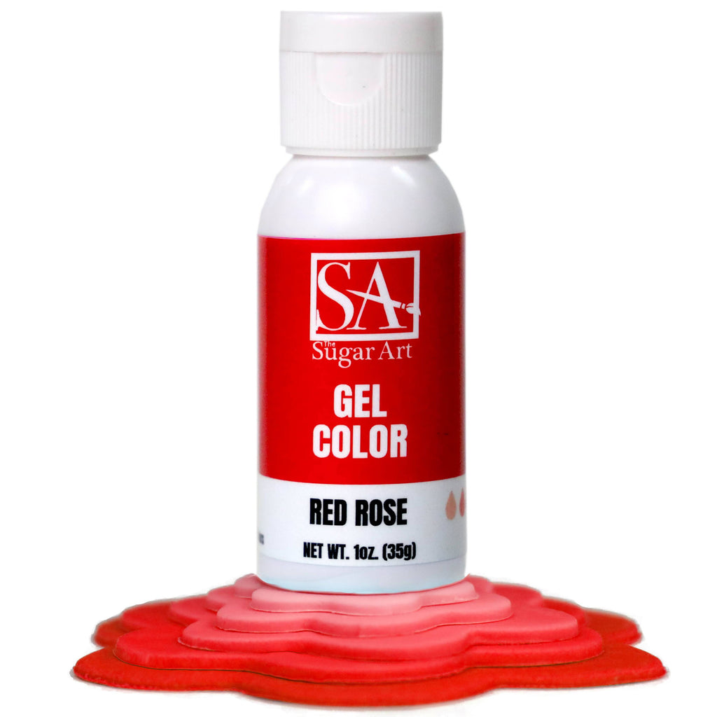 Red Gel Food Color – The Sugar Art, Inc.