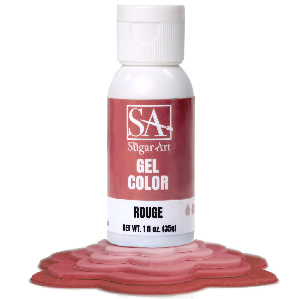 Rouge Gel Food Color – The Sugar Art, Inc.