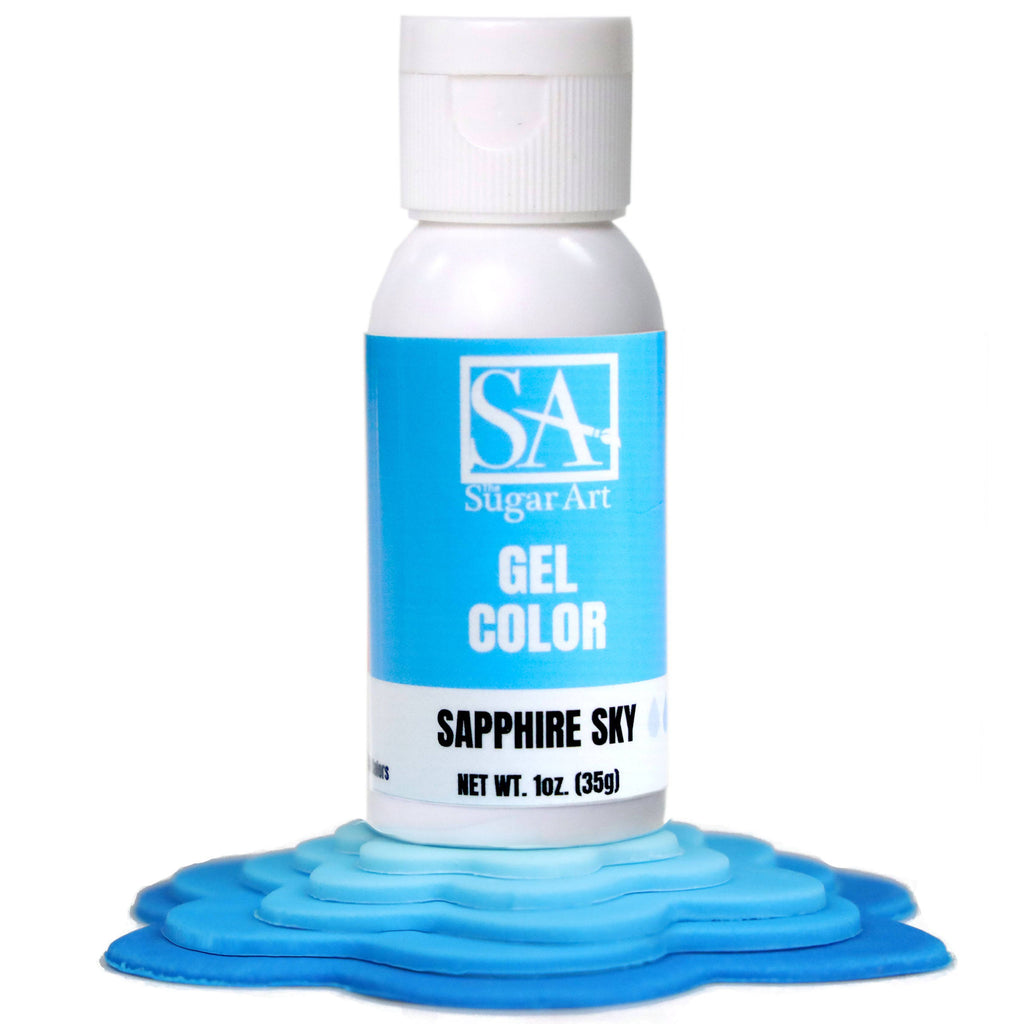 Blue Gel Food Color – The Sugar Art, Inc.