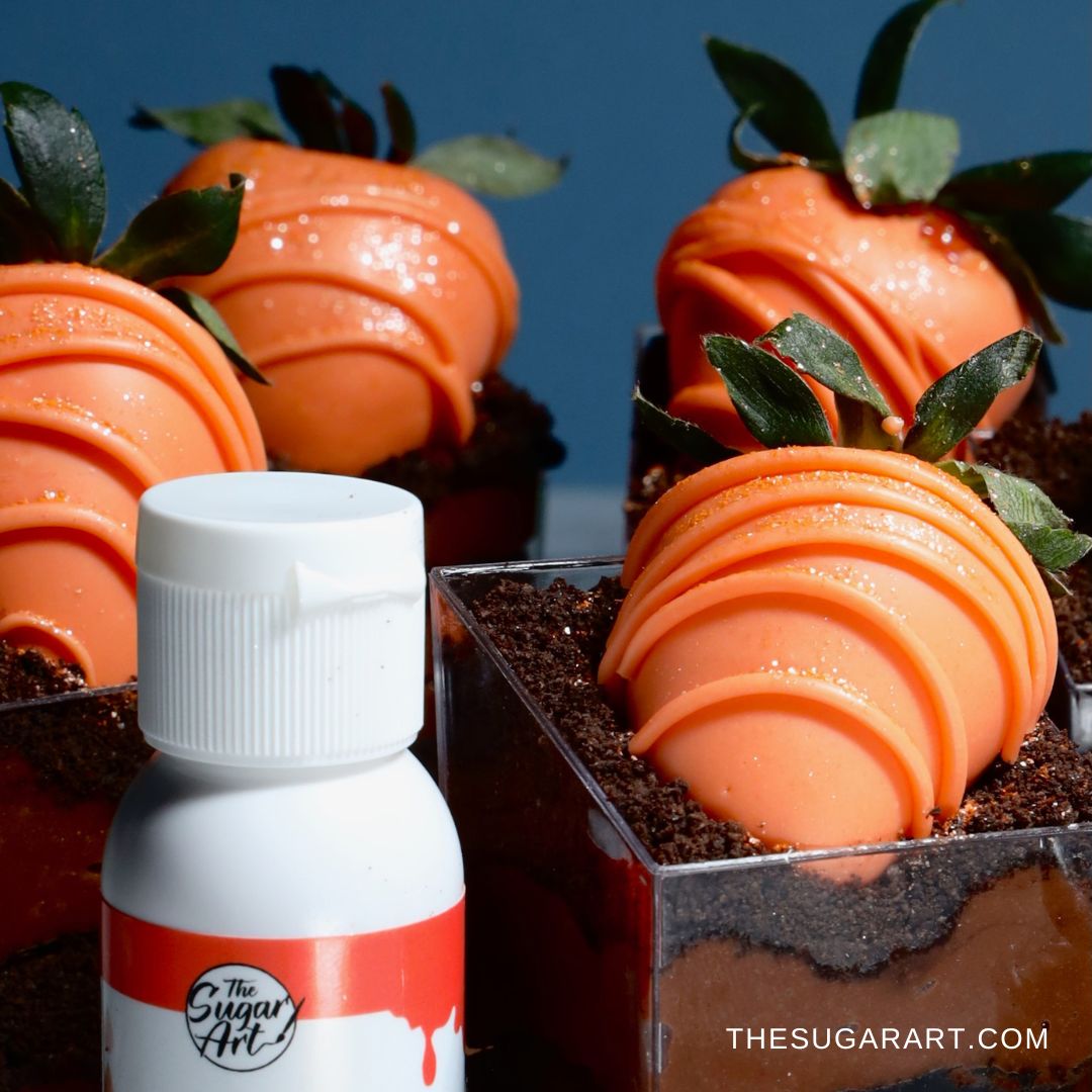 are oranges colored with food coloring