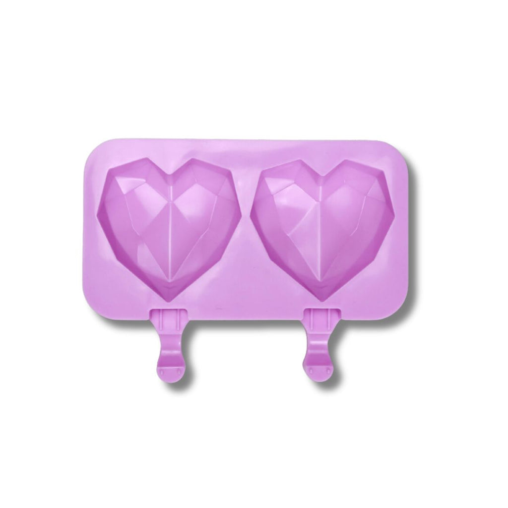 Large Diamond Heart Cakesicle Mold – The Sugar Art, Inc.
